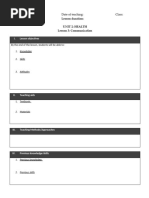 Table of Specification Template and Sample | PDF