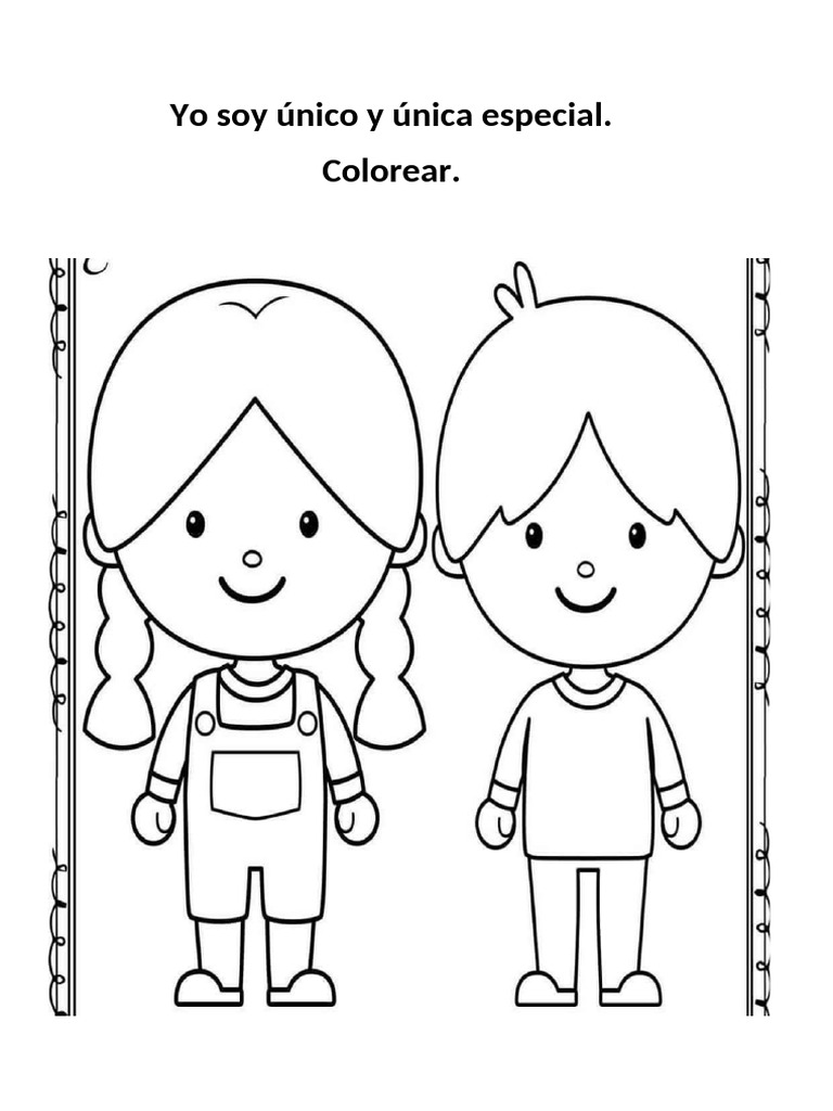 Yo soy único y única especial | PDF