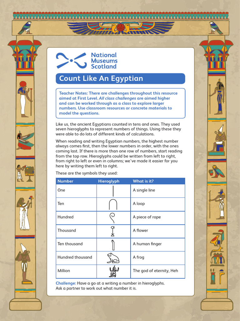 Count Like An Egyptian Visual 5th Draft | PDF | Ancient Egypt ...