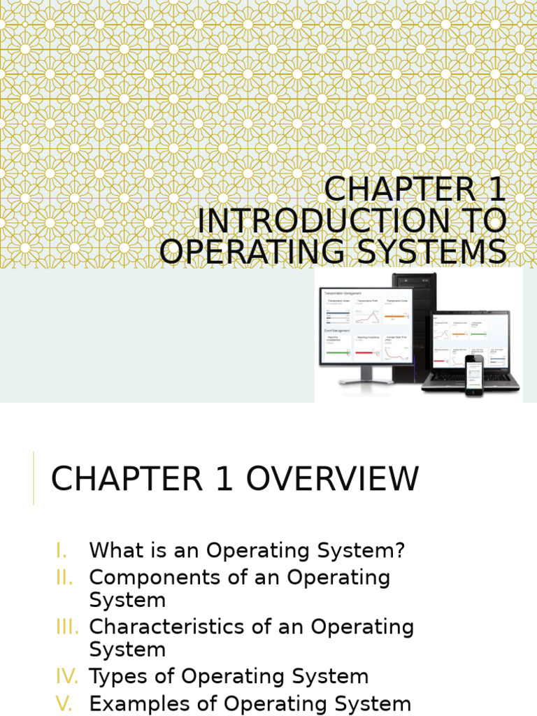 Chapter 1 Introduction To Os Pdf Operating System Process Computing