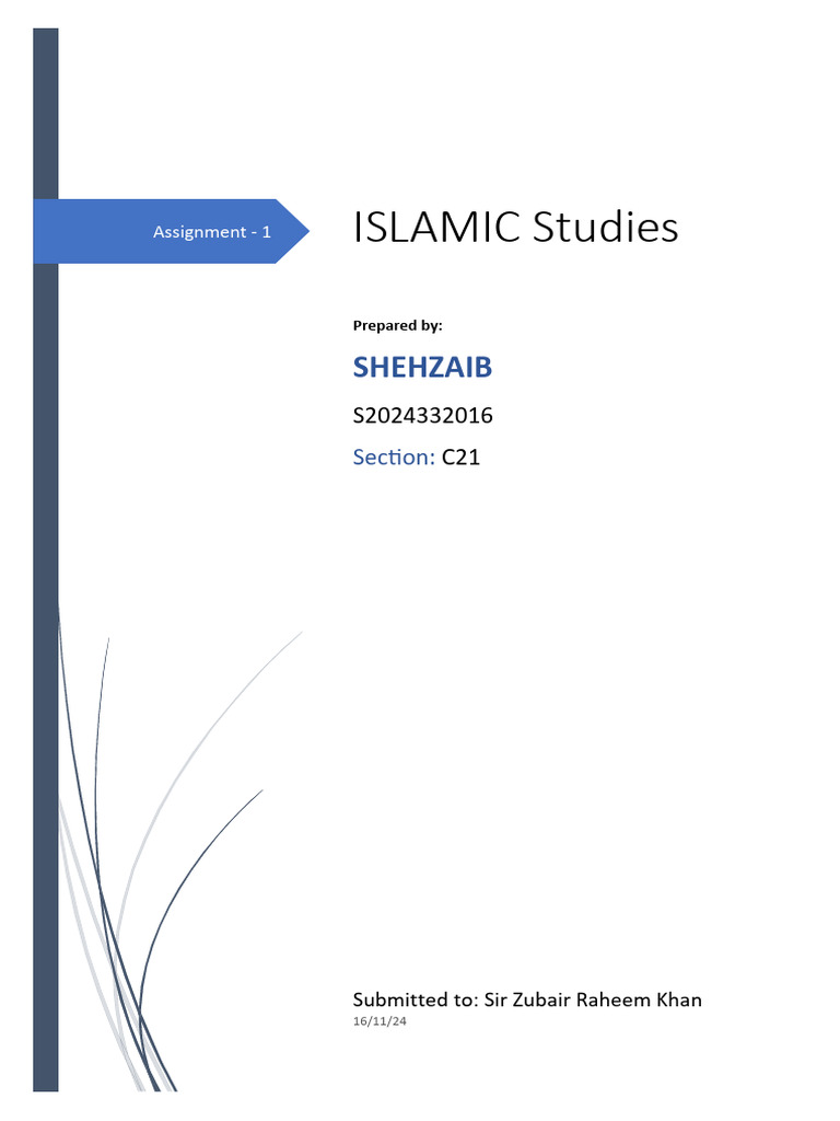 Islamyat Assignment (1) (AutoRecovered) | PDF | Science | Postcolonialism