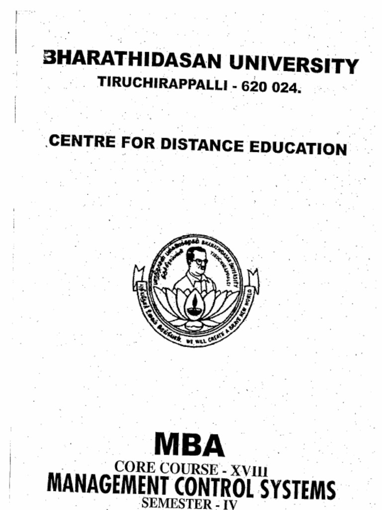 Management Control Systems Pdf