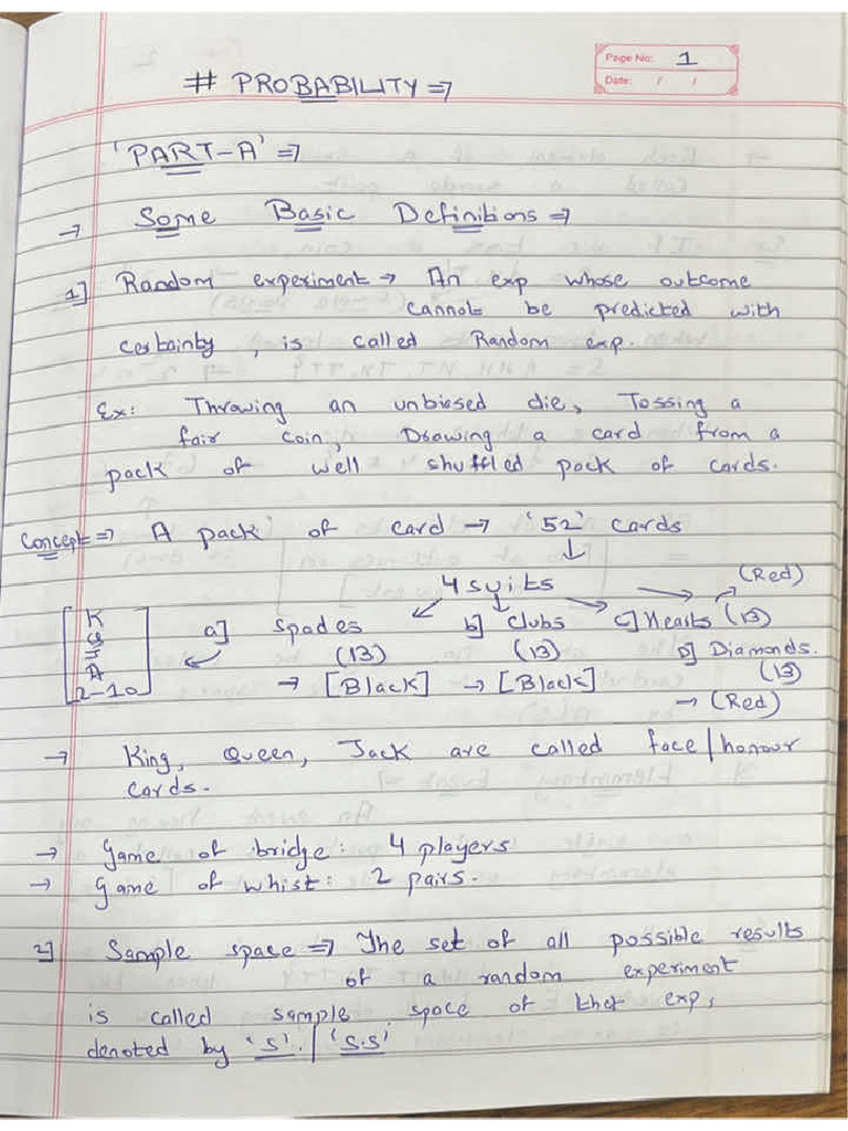 Probability Complete Pdf