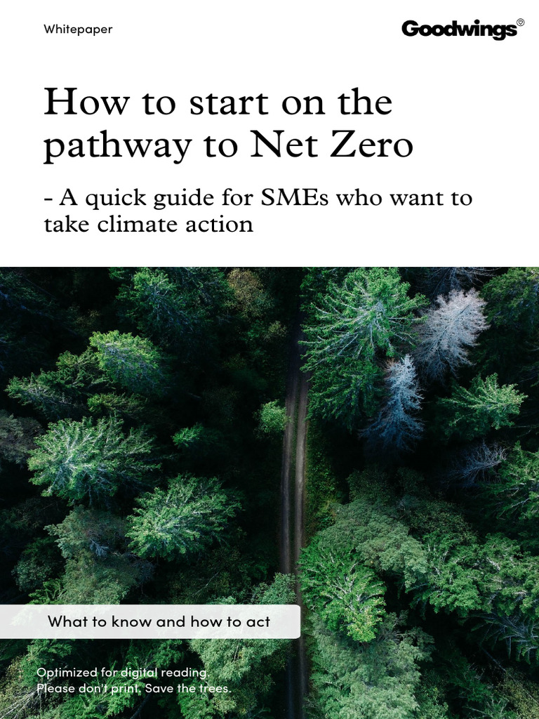 How To Start On The Pathway To Net Zero: - A Quick Guide For Smes Who ...