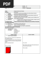 Lesson 3.2 Two Dimensional Objects | PDF | Shape | Triangle