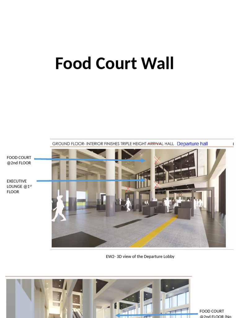 Glass Wall at Food Court | PDF
