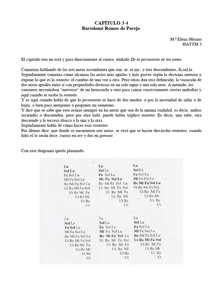 Mutatio y Permutatio en Música | PDF