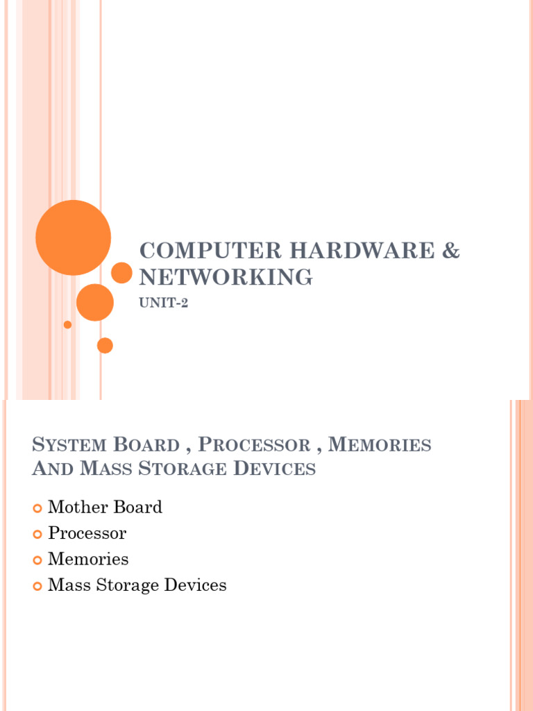 CH&N UNIT-2(UPDATED) | PDF | Cpu Cache | Random Access Memory