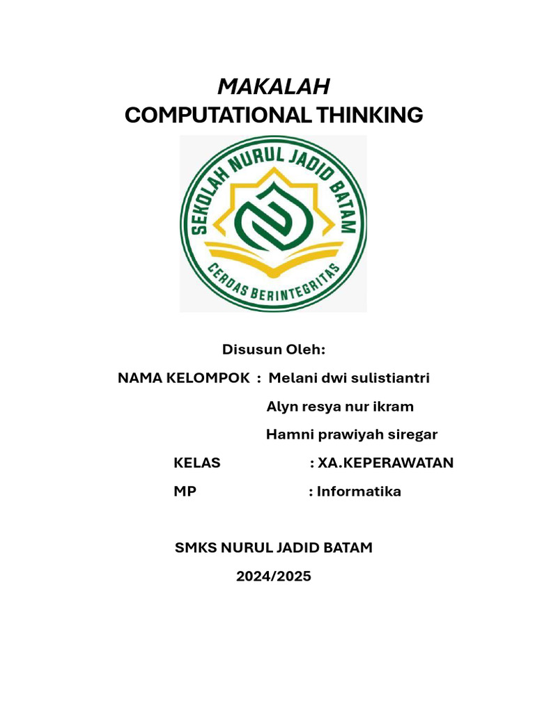 Makalah Informatika | PDF