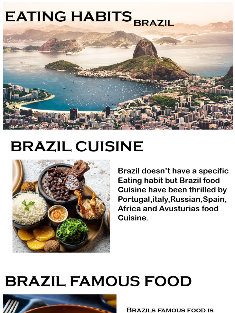Brazilian Cuisine and Famous Foods | PDF
