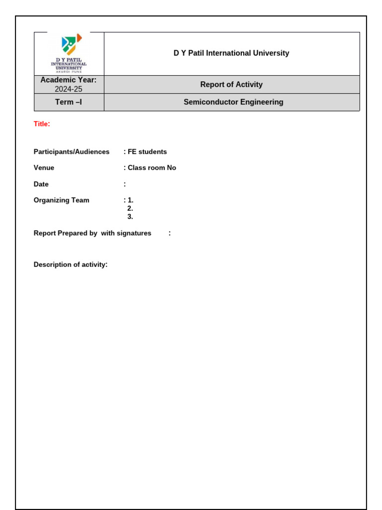 Activity Format | PDF
