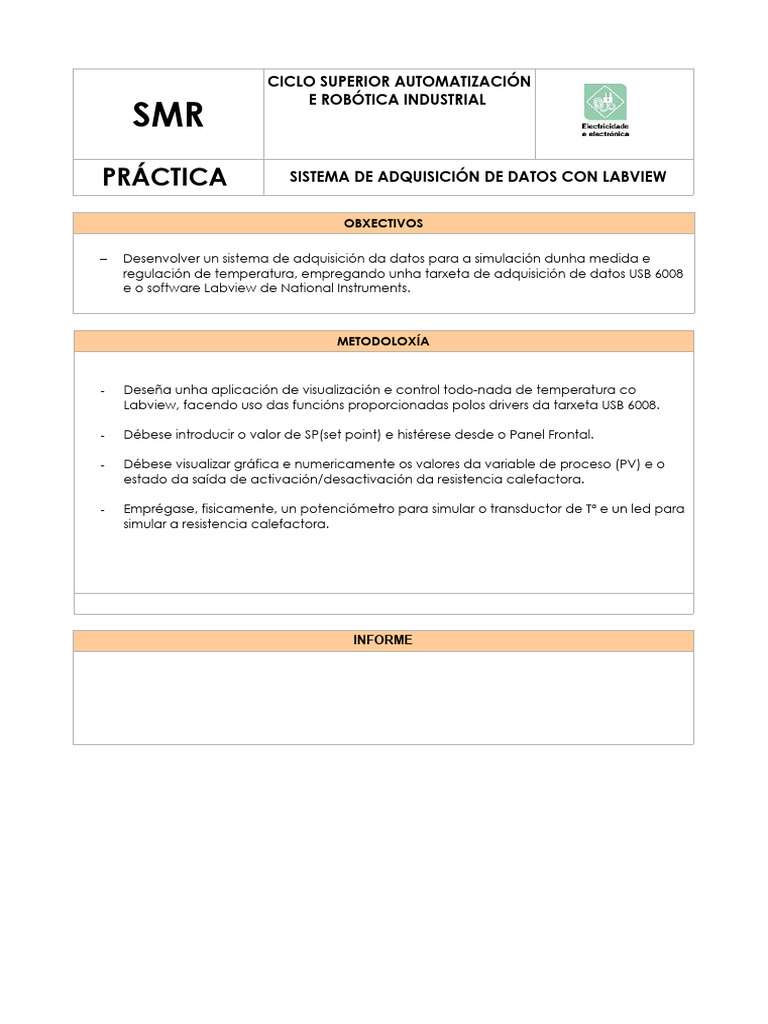Practica Labview SMR 2022 | PDF