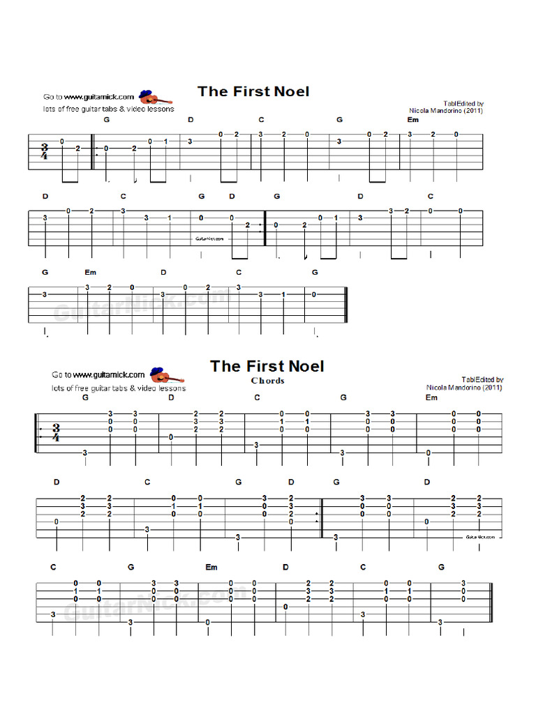 The First Noël | PDF