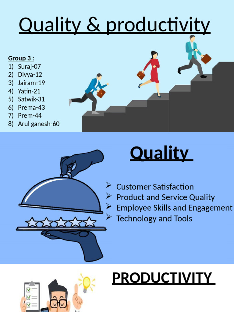 Quality and Productivity Management Strategies | PDF | Internet Of ...