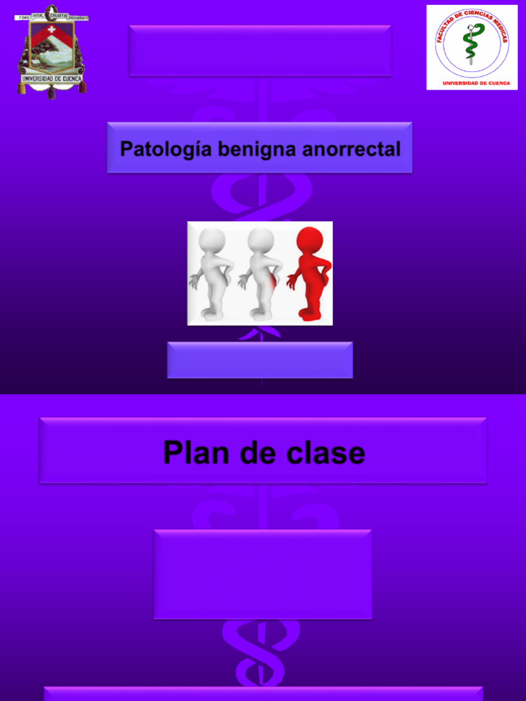 7. PATOLOGIA BENIGNA ANORRECTAL | PDF | Hemorroides | Gastroenterología