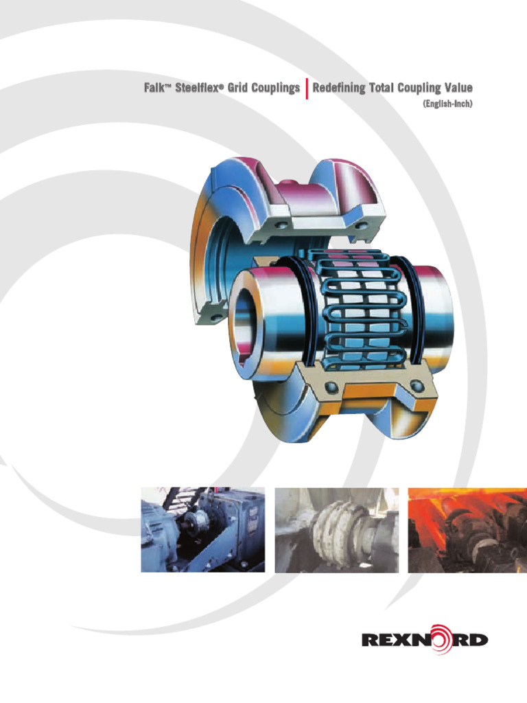 Falk Steelflex Grid Couplings Overview | PDF | Horsepower | Torque