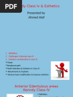 Class IV RPD Design Overview | PDF | Dentures | Mouth