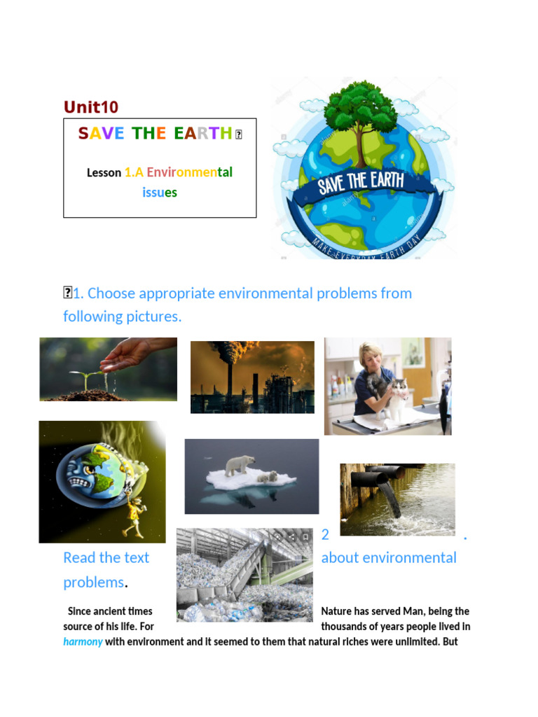Environmental Issues | PDF | Climate Change | Greenhouse Effect