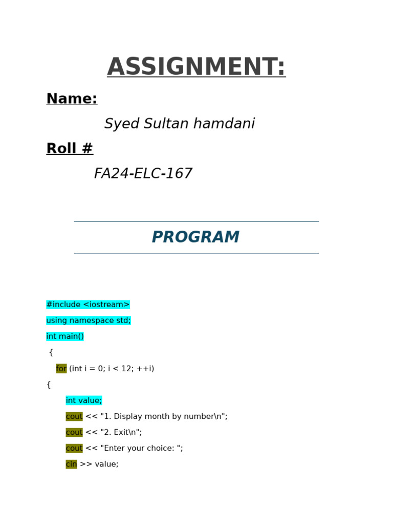 FA24 ELC 137.assignment | PDF