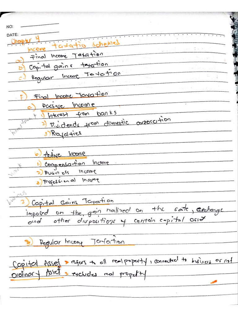 Income Tax Chap4 | PDF