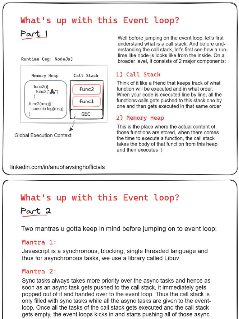 Event Loop | PDF