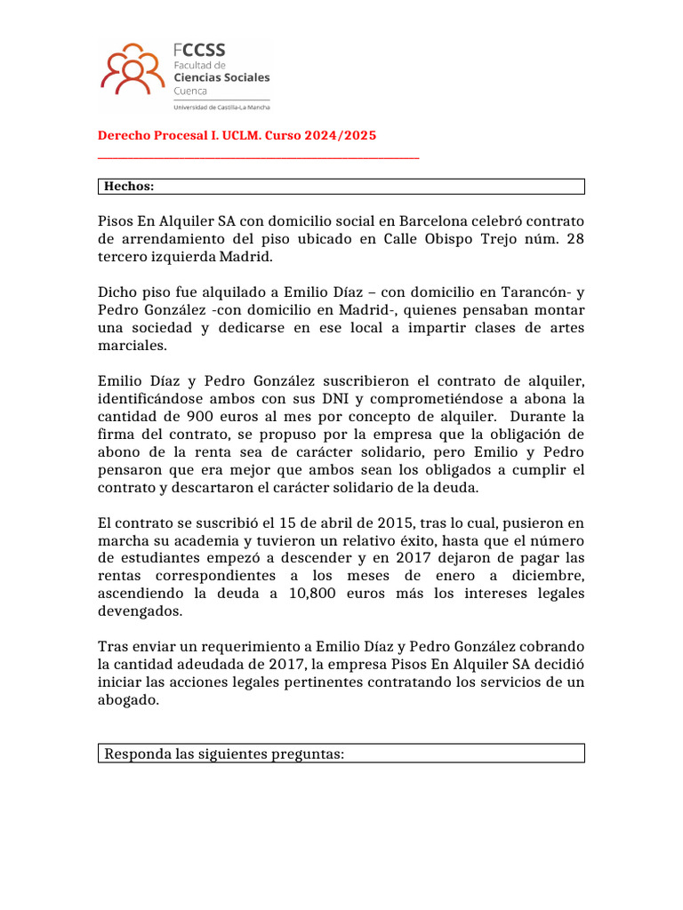 Pract | PDF | Pagos | Demanda judicial