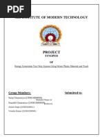 MSME - Project Proposal Template (S.P.Liviya) | PDF | Waste Management ...