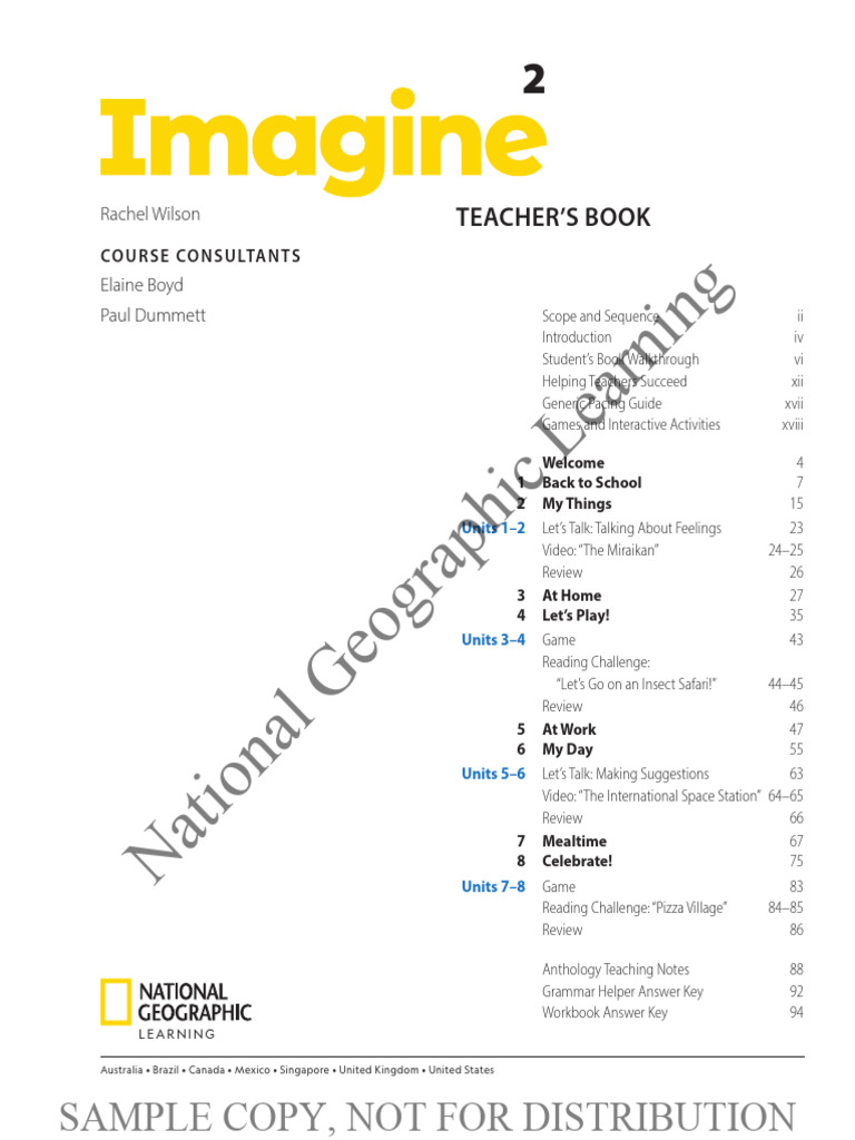 Imagine 2 - Livro Do Professor | PDF | Teachers | Learning