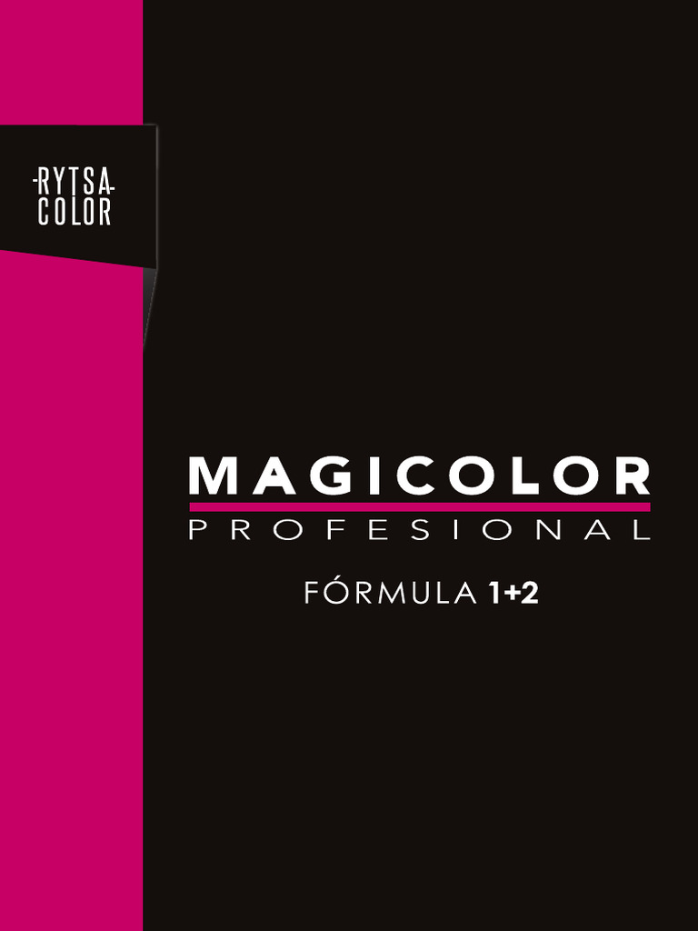 Carta de Colores Magicolor 9.2 | PDF | Color | Rubio