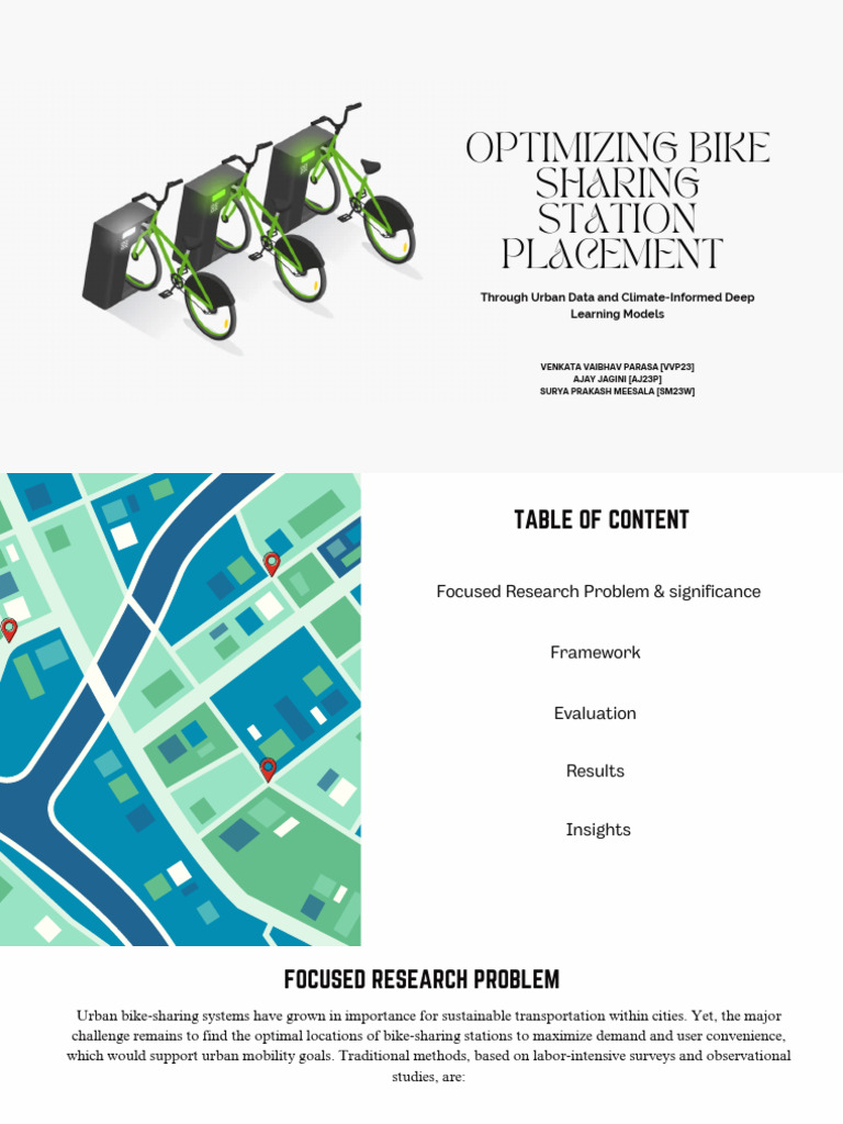 Optimizing Bike Sharing Station Placement | PDF | Transport ... Optimizing Bike Sharing Station Placement | PDF | Transport ...