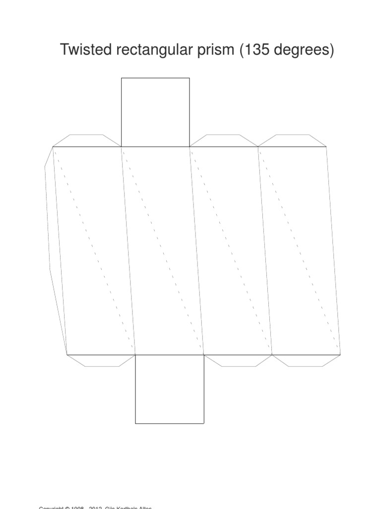 Twisted Rectangular Prism