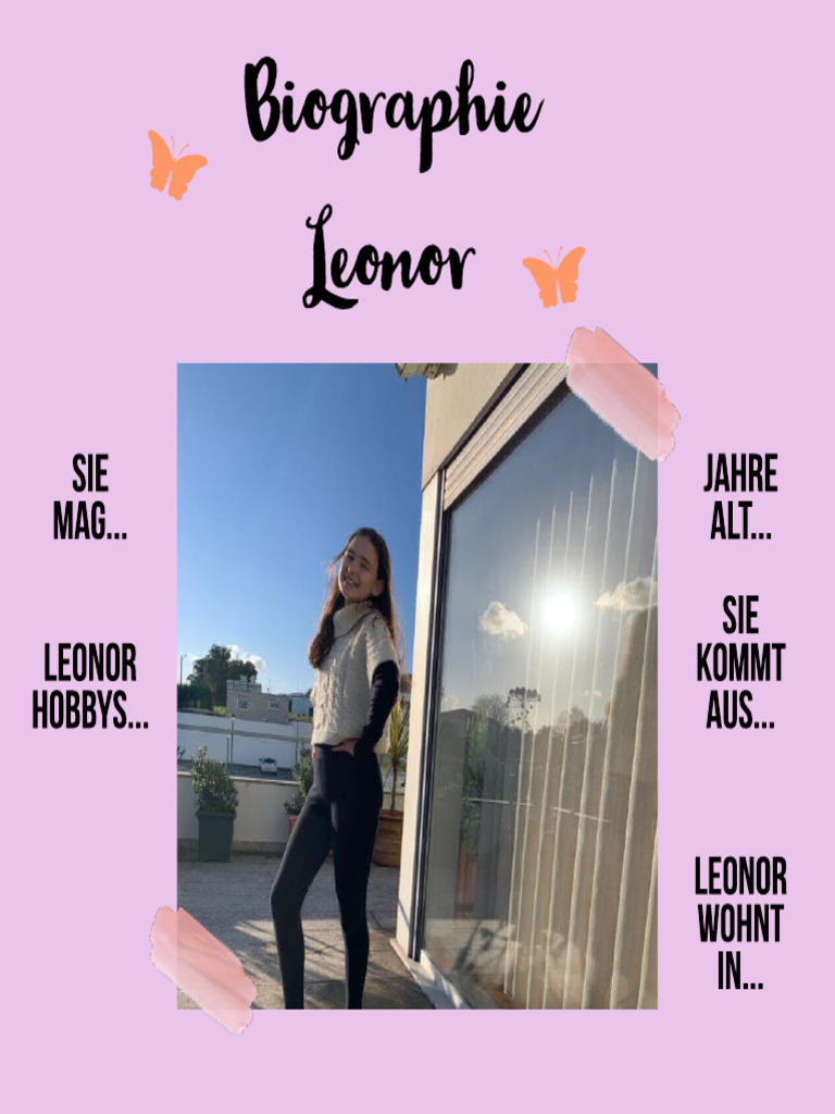 Leonor Biographie | PDF