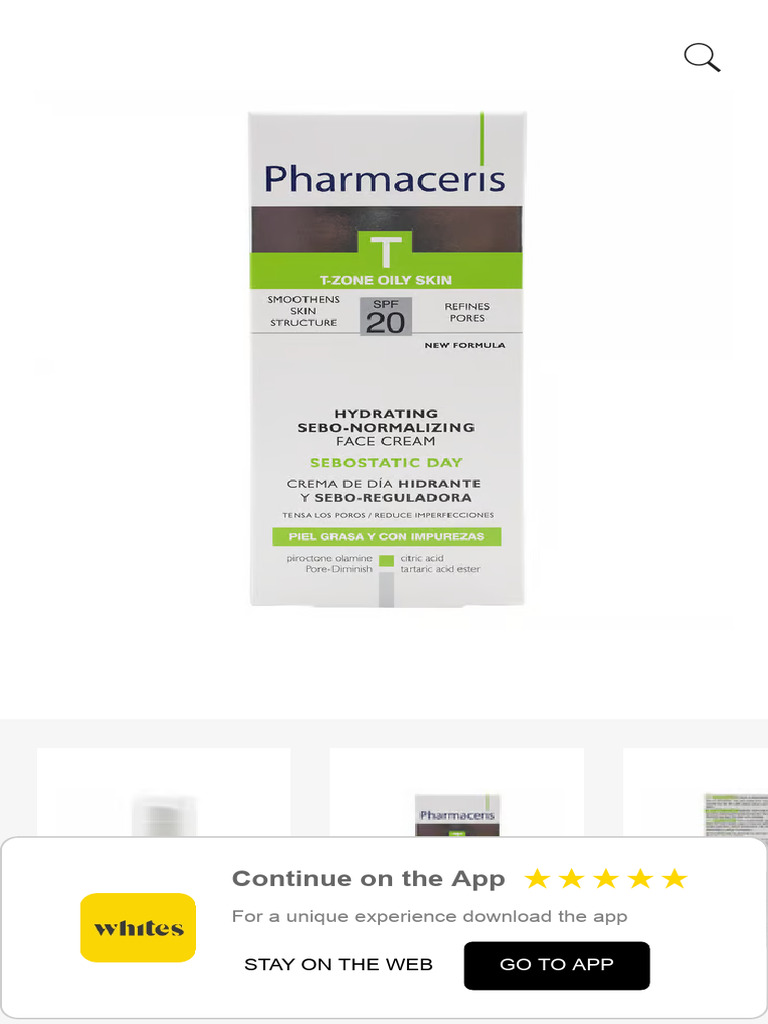 PHARMACERIS Sebostatic SPF 20 Cream 50 ML | PDF