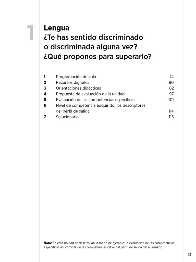 Propuesta Didactica Unidad 1 Lengua 3452504 | PDF | Oración (Lingüística) | Sintaxis