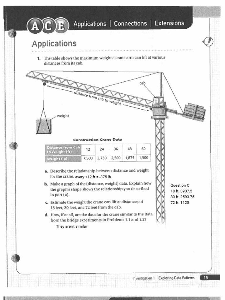 Algebra Ace Questions 1 & 4 | PDF