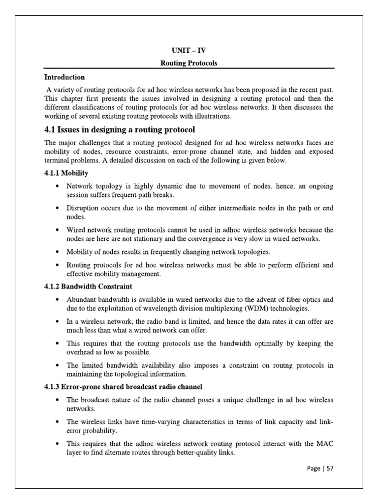 WSN_UNIT-IV | PDF