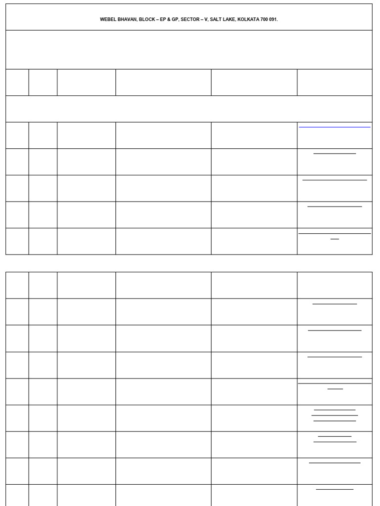 Combined List For Eot51 & Eoi004 & Eot001 004a&b Feb2018 | PDF