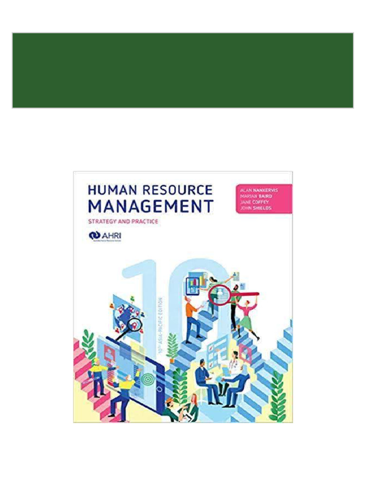 (Ebook PDF) Human Resource Management 10th Edition by Alan Nankervis All Chapters Instant ...