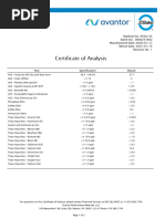 Finar HCl COA and Expiry Details | PDF | Hydrochloric Acid | Chlorine