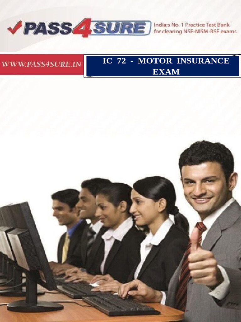 IC 72 Motor Insurance Exam Guide | PDF | Indemnity | Subrogation