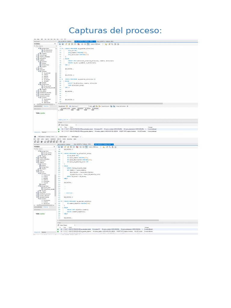 Capturas Del Proceso - TAREA | PDF