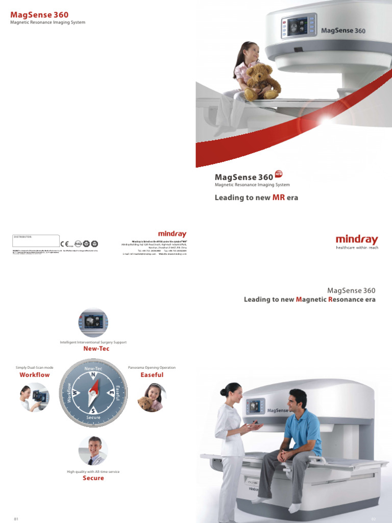 Mindray MRI magsense360 | PDF | Magnetic Resonance Imaging | Health Care