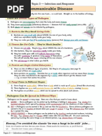 AQA GCSE Biology: Infection & Response | PDF | Antibody | Infection