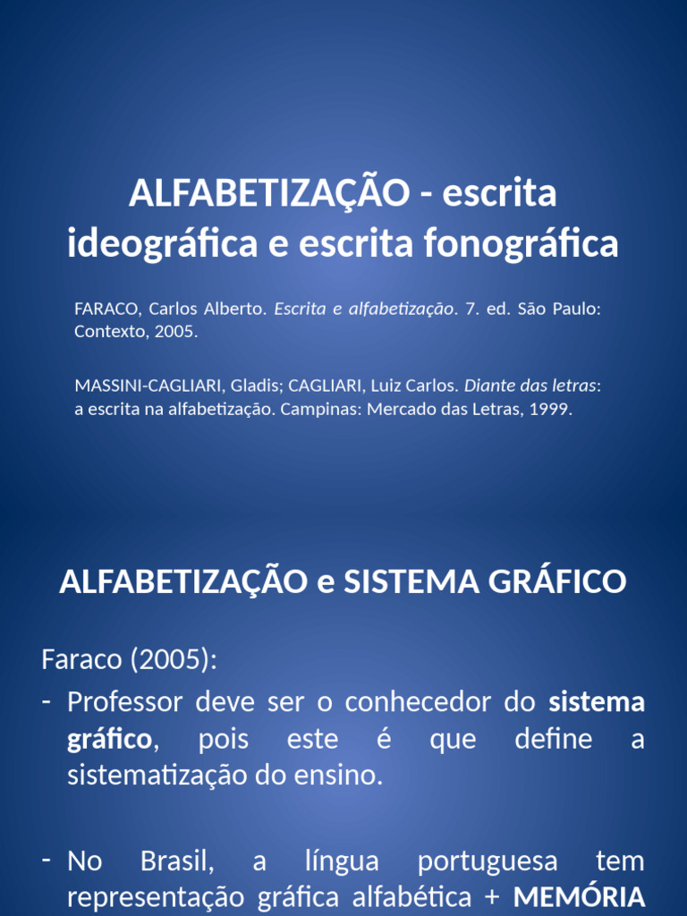 Escrita Ideográfica e Fonográfica | PDF | Escrita | Palavra