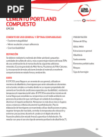 Ficha Técnica de Cemento CPC 30R | PDF
