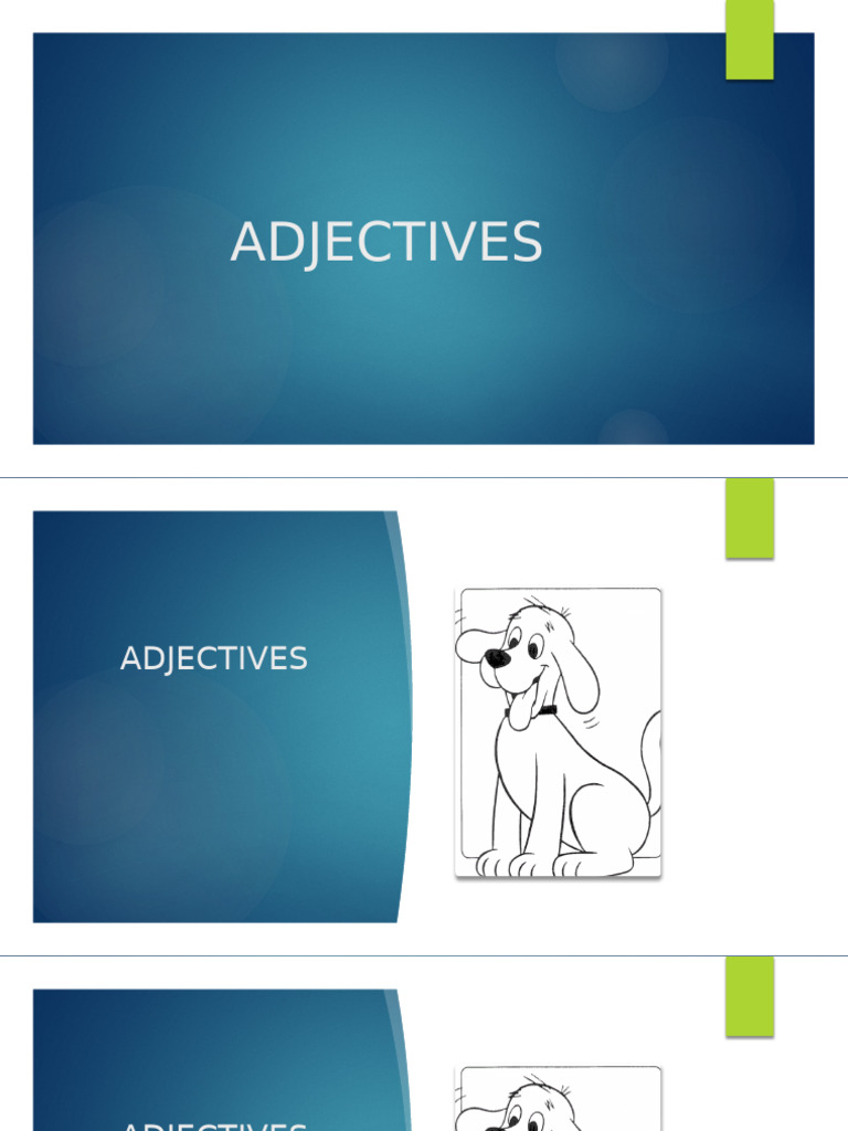 Comparatives in Adjective Pronunciation | PDF | Adjective | Television ...