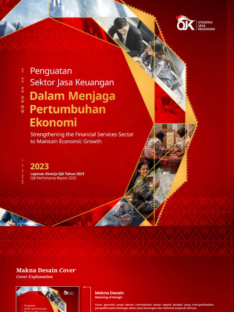 2023 Laporan Tahunan OJK | PDF | Inflation | Financial Services