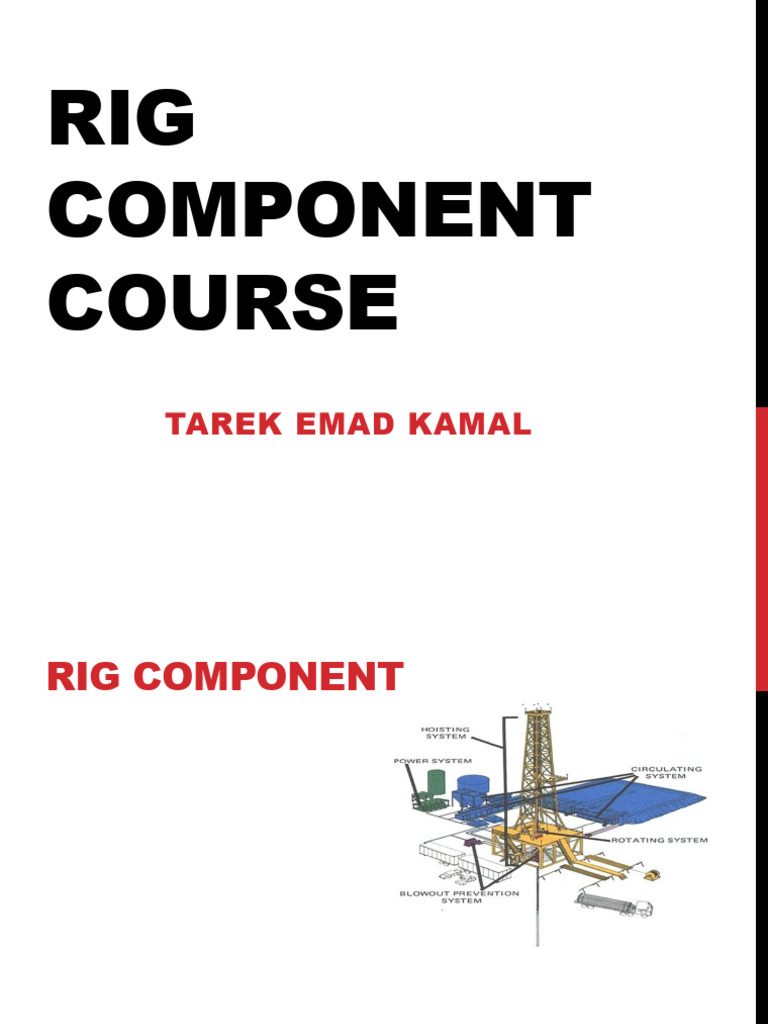 Rig component course | PDF | Blowout (Well Drilling)