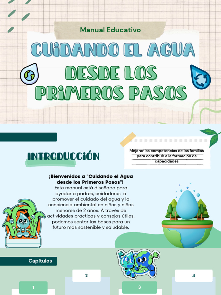 MANUAL EDUCATIVO AGUA | PDF | Agua | Entorno natural