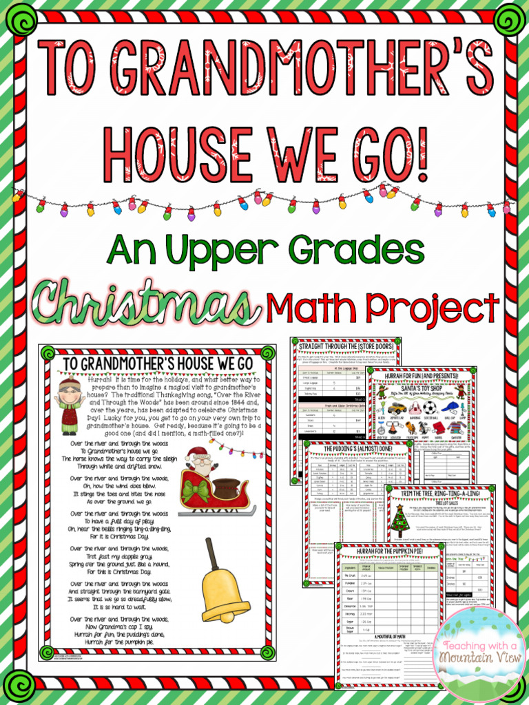 Christmas Math Project Main Files | PDF